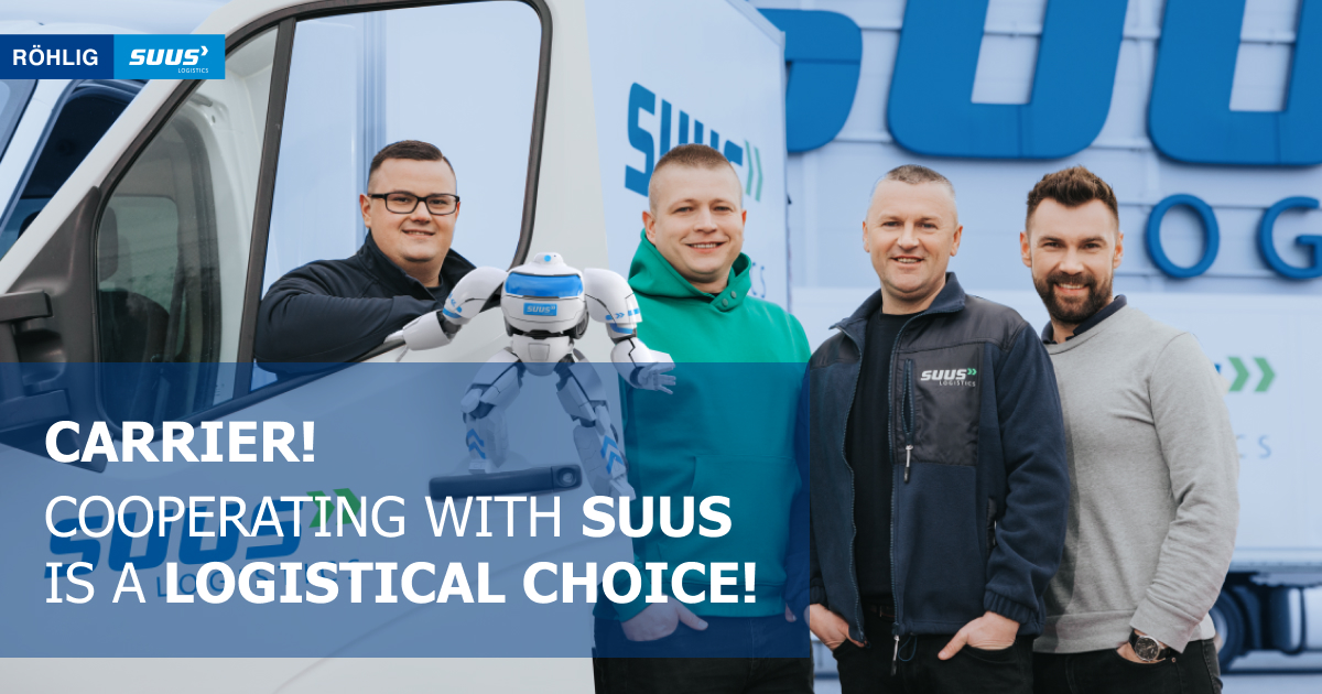 A career at SUUS is a logistics choice!